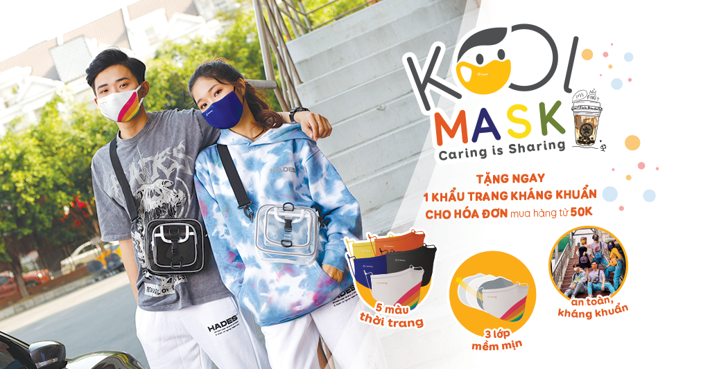 Kool Mask - quà tặng ý nghĩa bảo vệ sức khoẻ cộng đồng từ ToCoToCo!