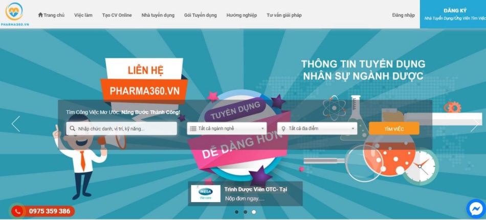 Pharma360 - Kênh thông tin tuyển dụng nhân sự ngành dược