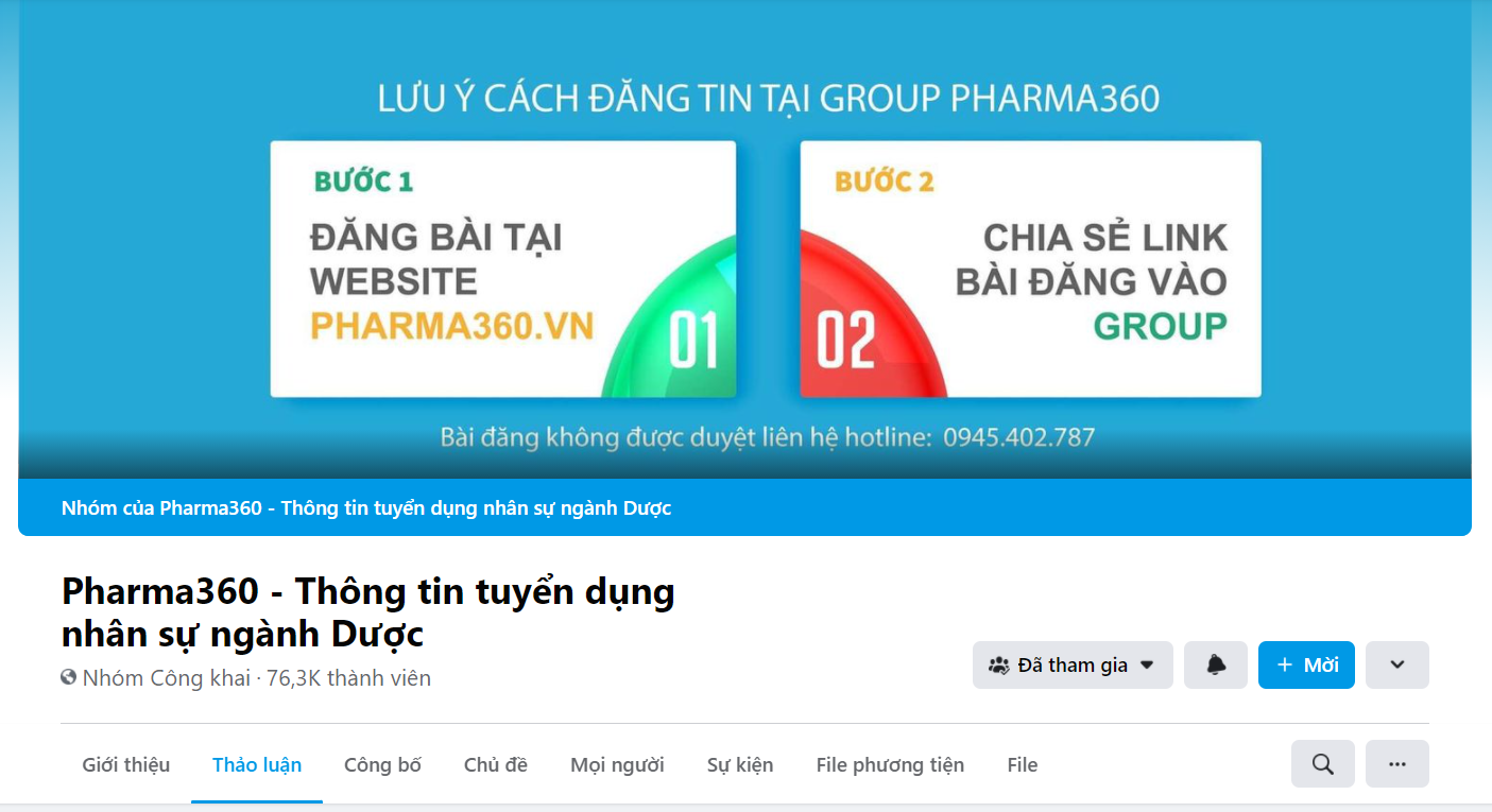 Pharma360 - Kênh thông tin tuyển dụng nhân sự ngành dược
