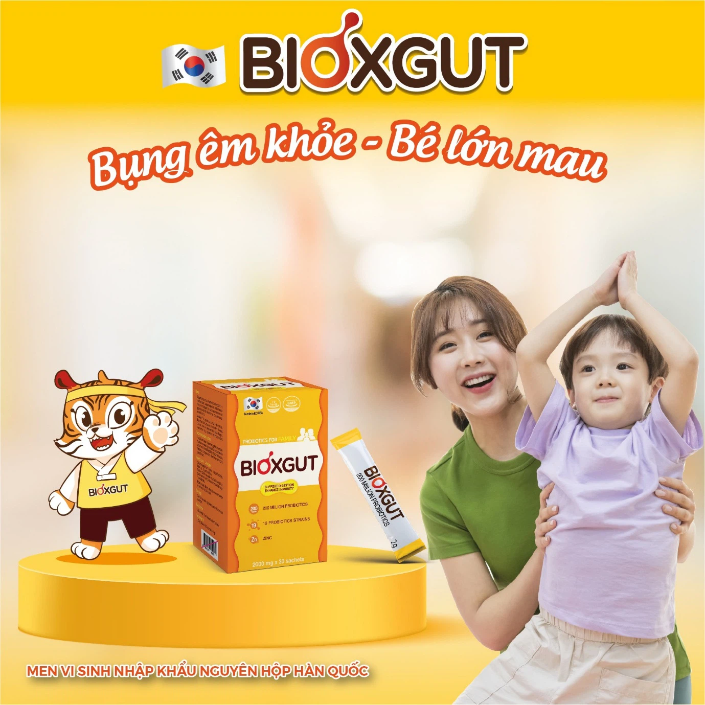 Tạm biệt chứng rối loạn tiêu hóa do dùng kháng sinh dài ngày