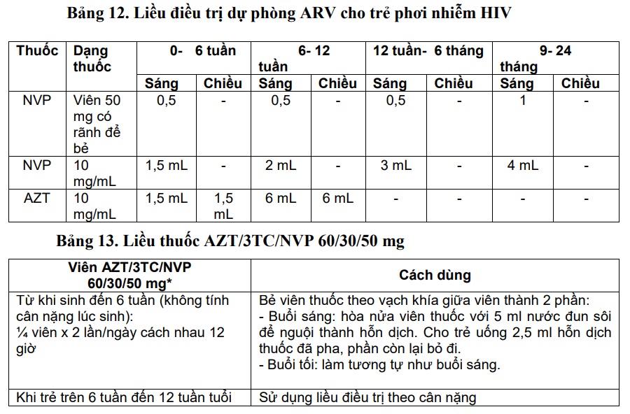 Điều trị ARV cho phụ nữ mang thai, phụ nữ sau sinh và dự phòng lây ...