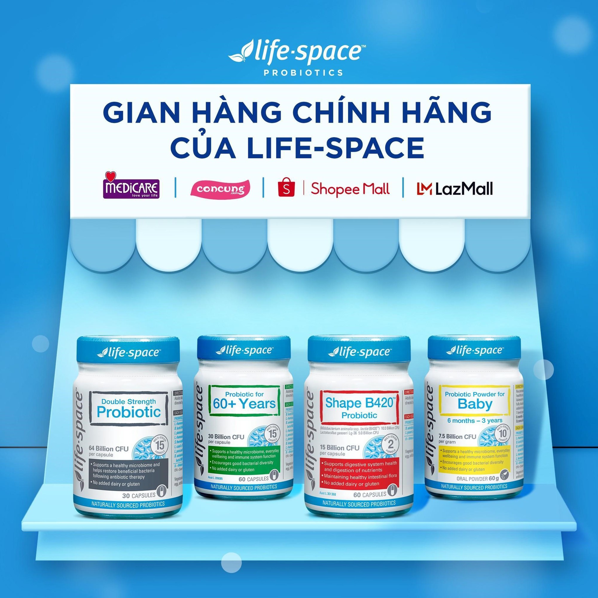 Bột men vi sinh cho trẻ em nổi tiếng tại Úc đã có mặt tại Việt Nam