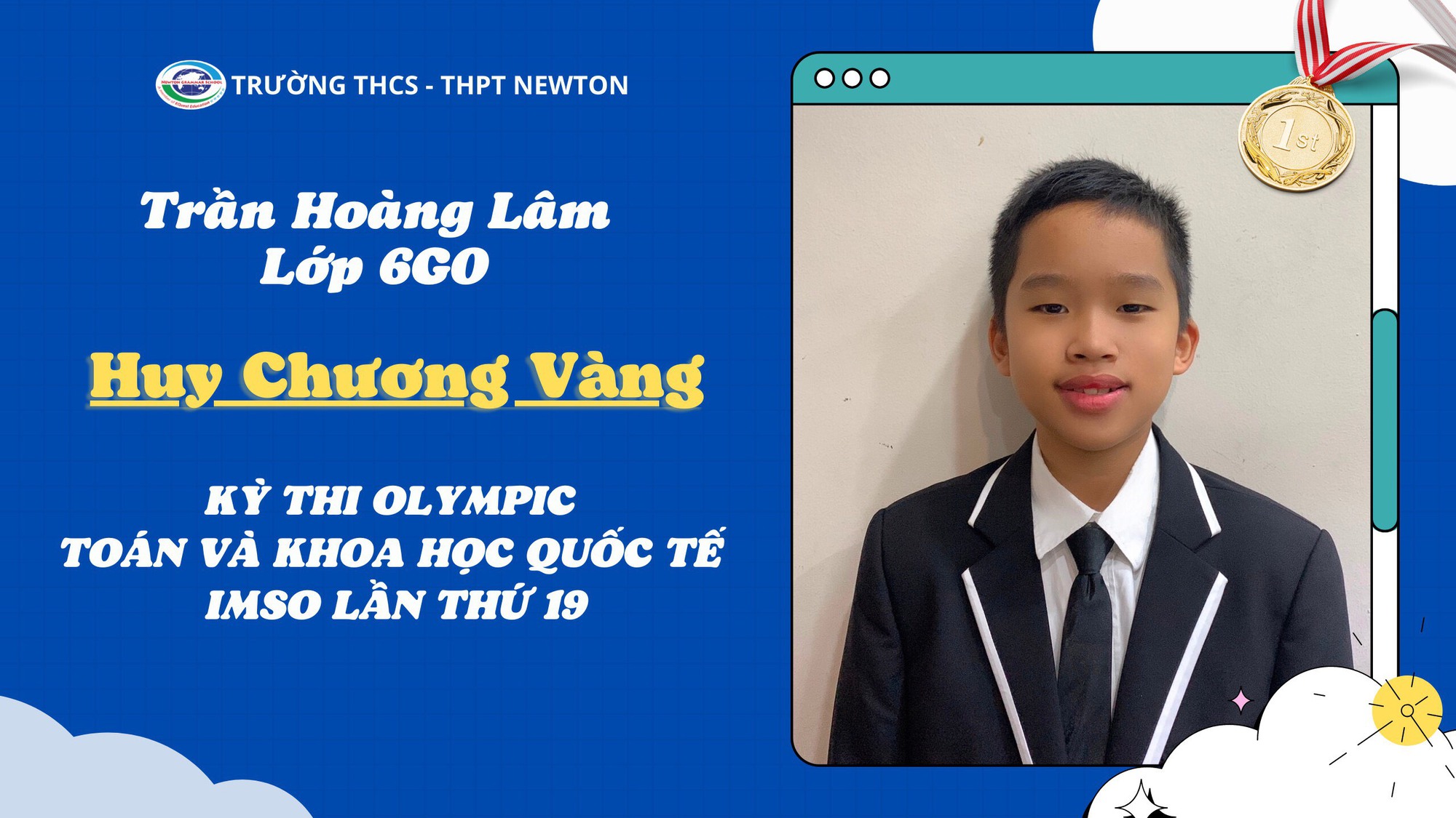 Học sinh Newton tạo nên dấu ấn Việt Nam tại các đấu trường trí tuệ quốc tế