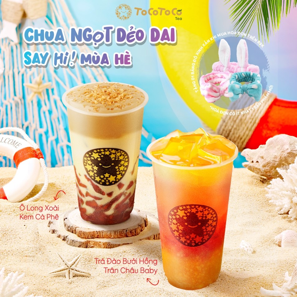 Chill mùa hè cực đã với nước uống mới nhà ToCoToCo