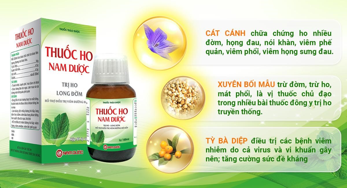 Thuốc ho Nam Dược mang Trung thu đến với các bệnh Nhi Trung ương