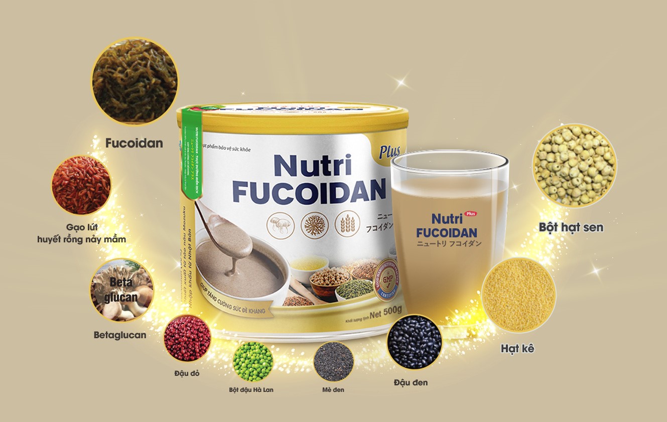 Tăng cường sức khỏe với chế độ dinh dưỡng lành mạnh có chứa Fucoidan
