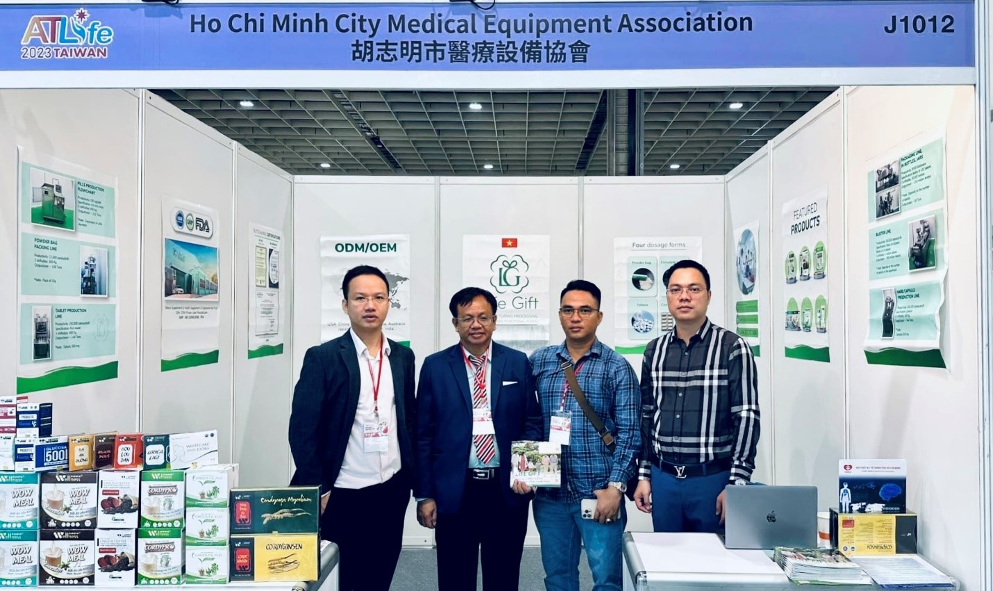 Life Gift Việt Nam tham dự Triển lãm Atlife 2023 tại Đài Loan (Trung Quốc)