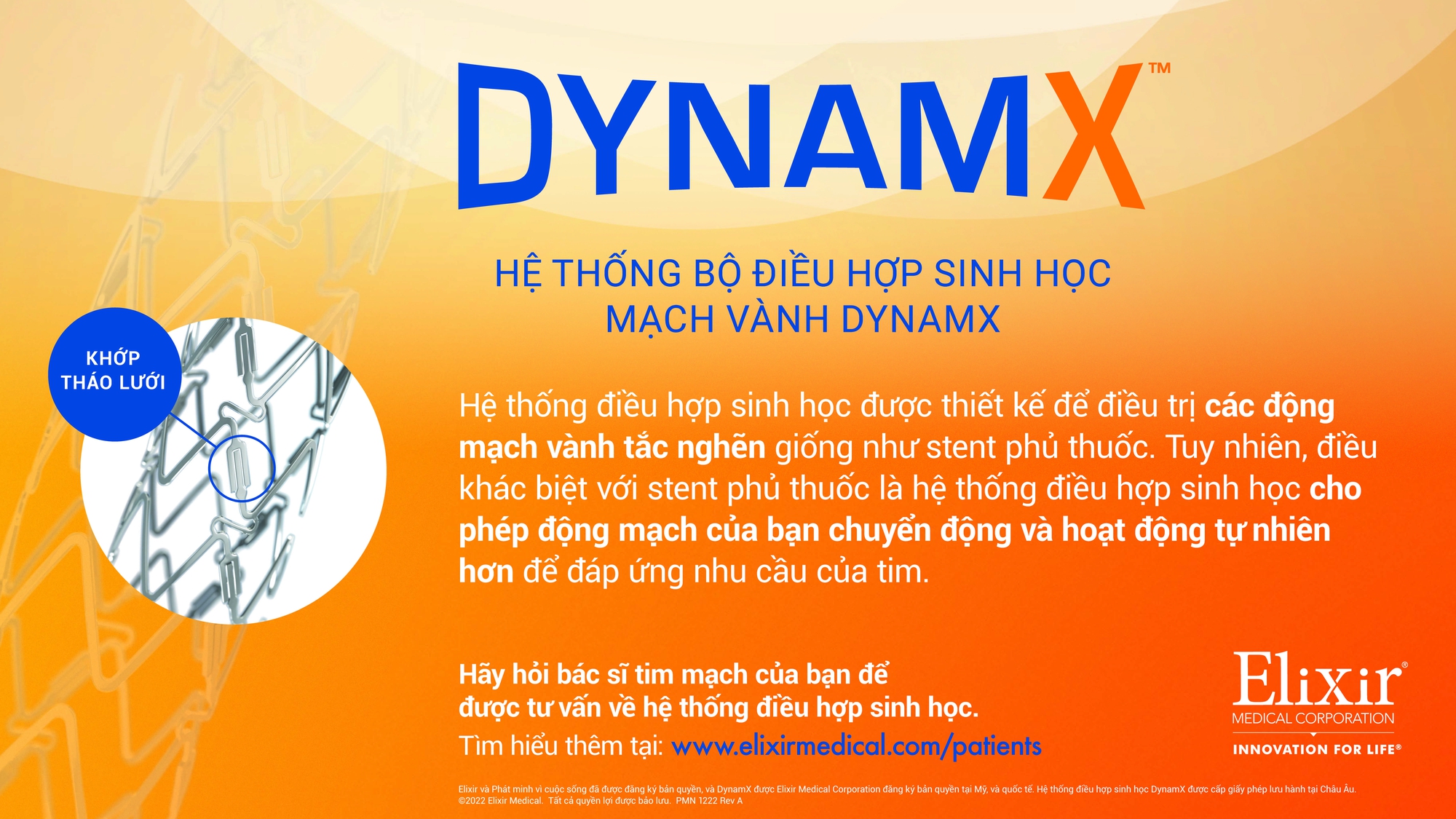 Kết quả nghiên cứu về giá đỡ điều hợp sinh học mạch vành đột phá được công bố tại Đại hội Y học ...