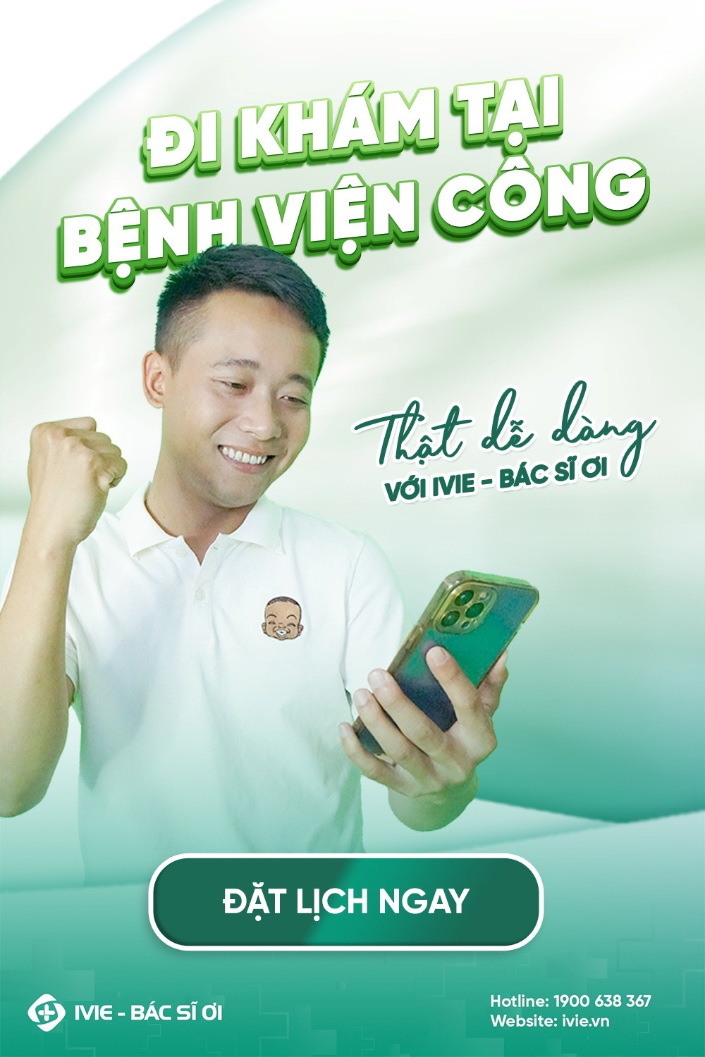 Không còn phải xếp hàng chờ đợi đi khám bệnh với IVIE - Bác sĩ ơi