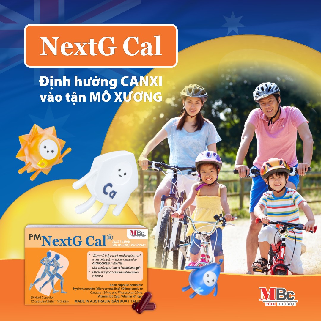 Định hướng canxi vào tận mô xương
