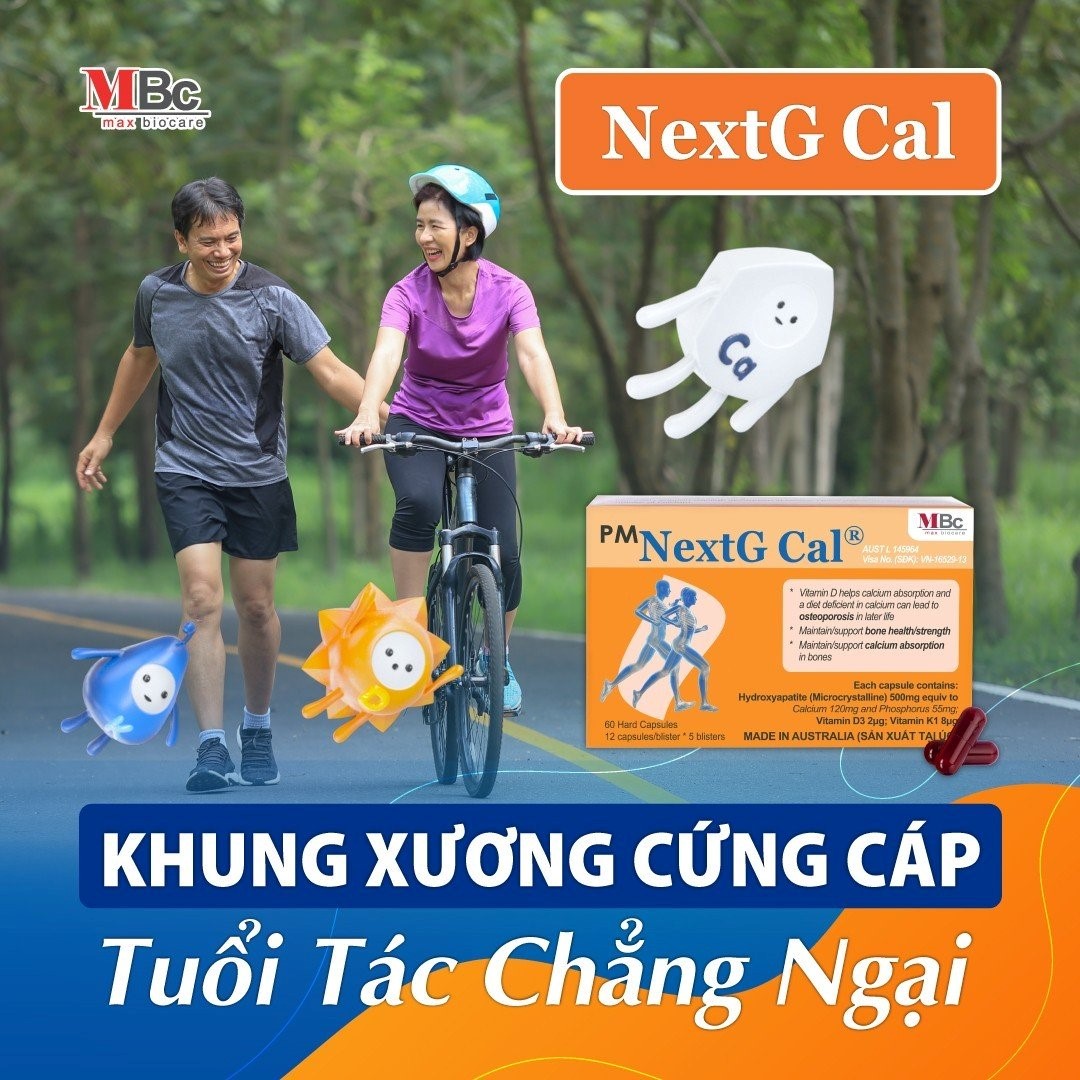 Định hướng canxi vào tận mô xương