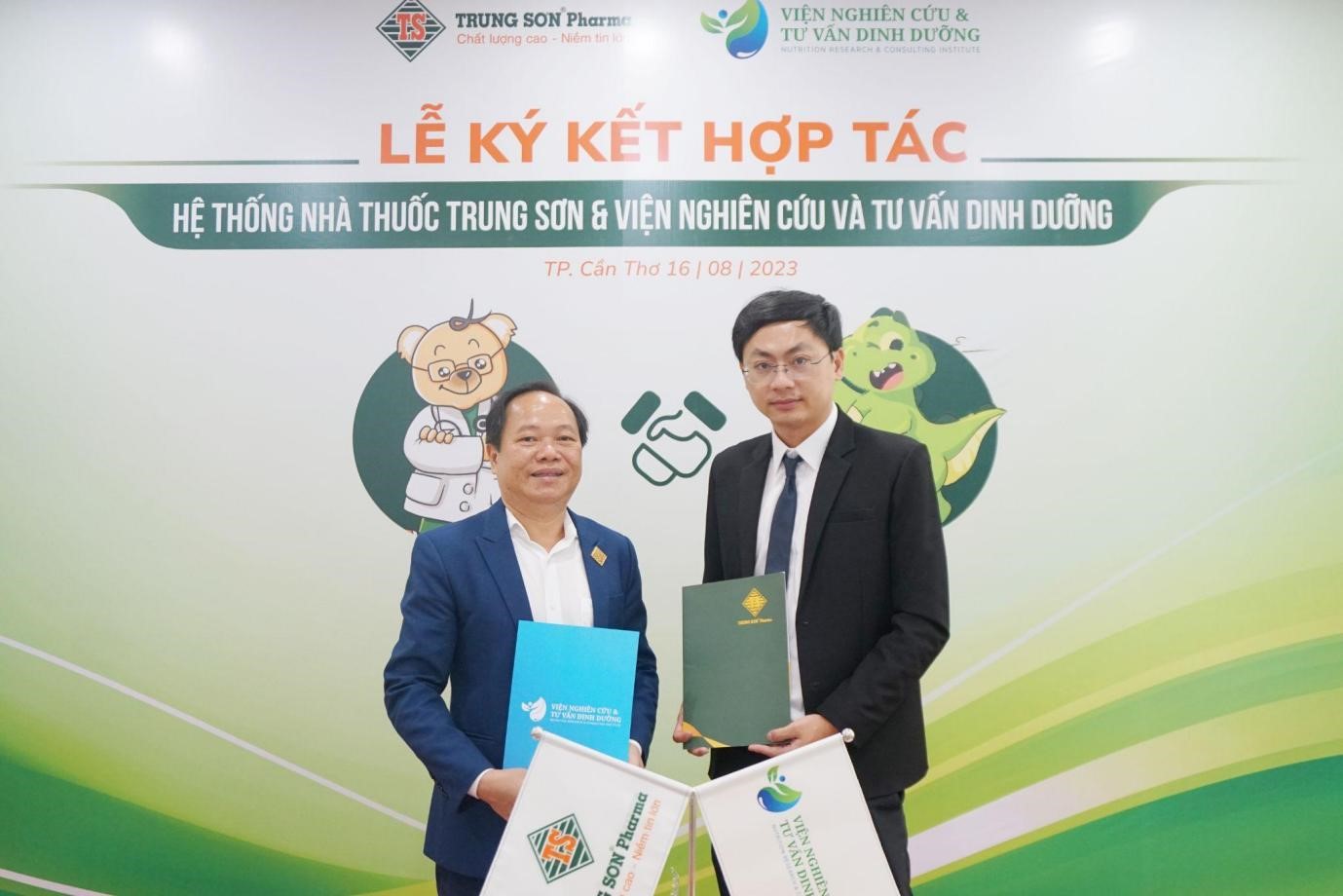 Trung Sơn Pharma hợp tác cùng Viện Nghiên cứu & Tư vấn Dinh dưỡng