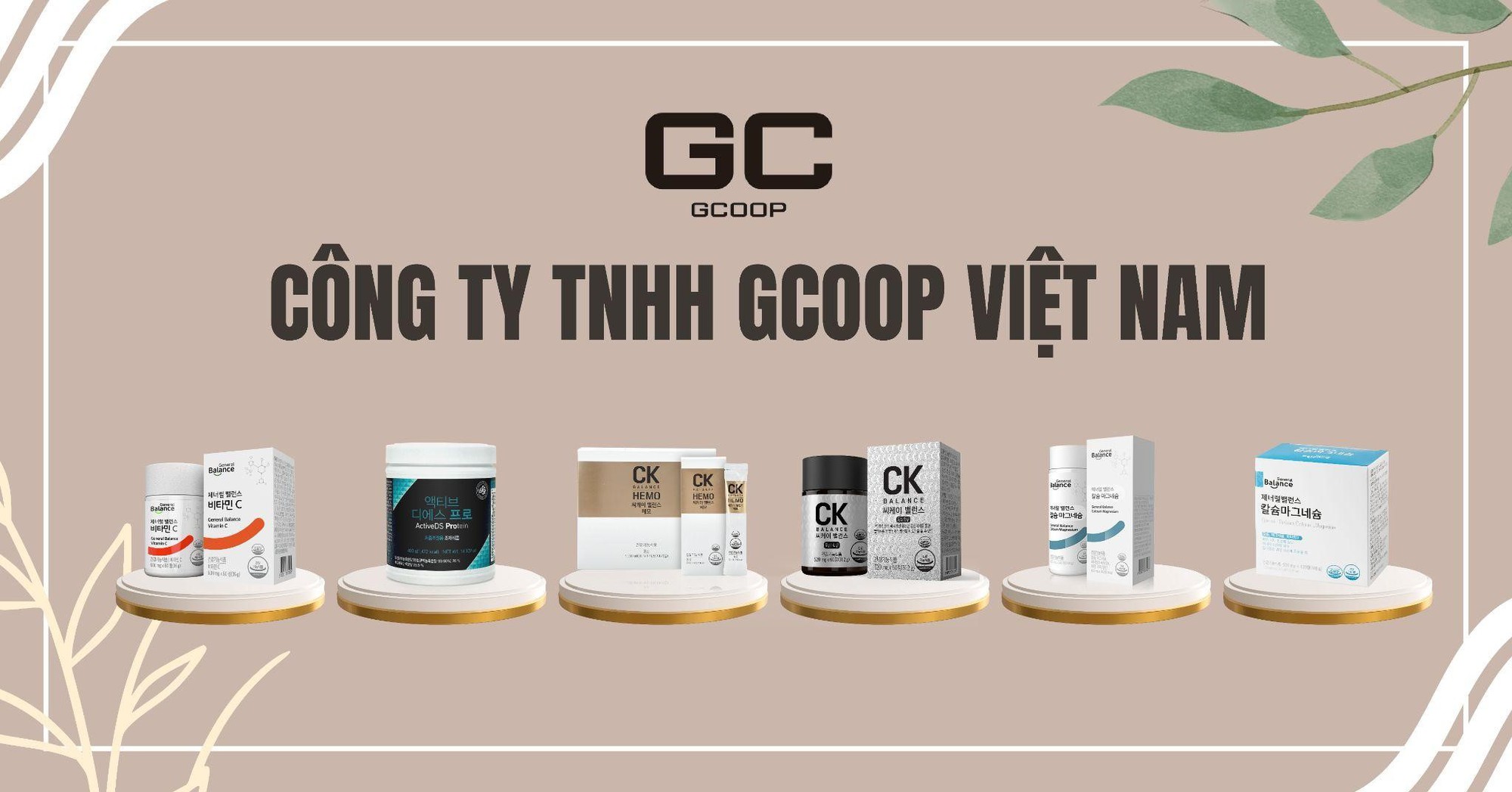 Gcoop Việt Nam nhận giải thưởng "Sản phẩm vàng vì sức khỏe cộng đồng" năm 2023