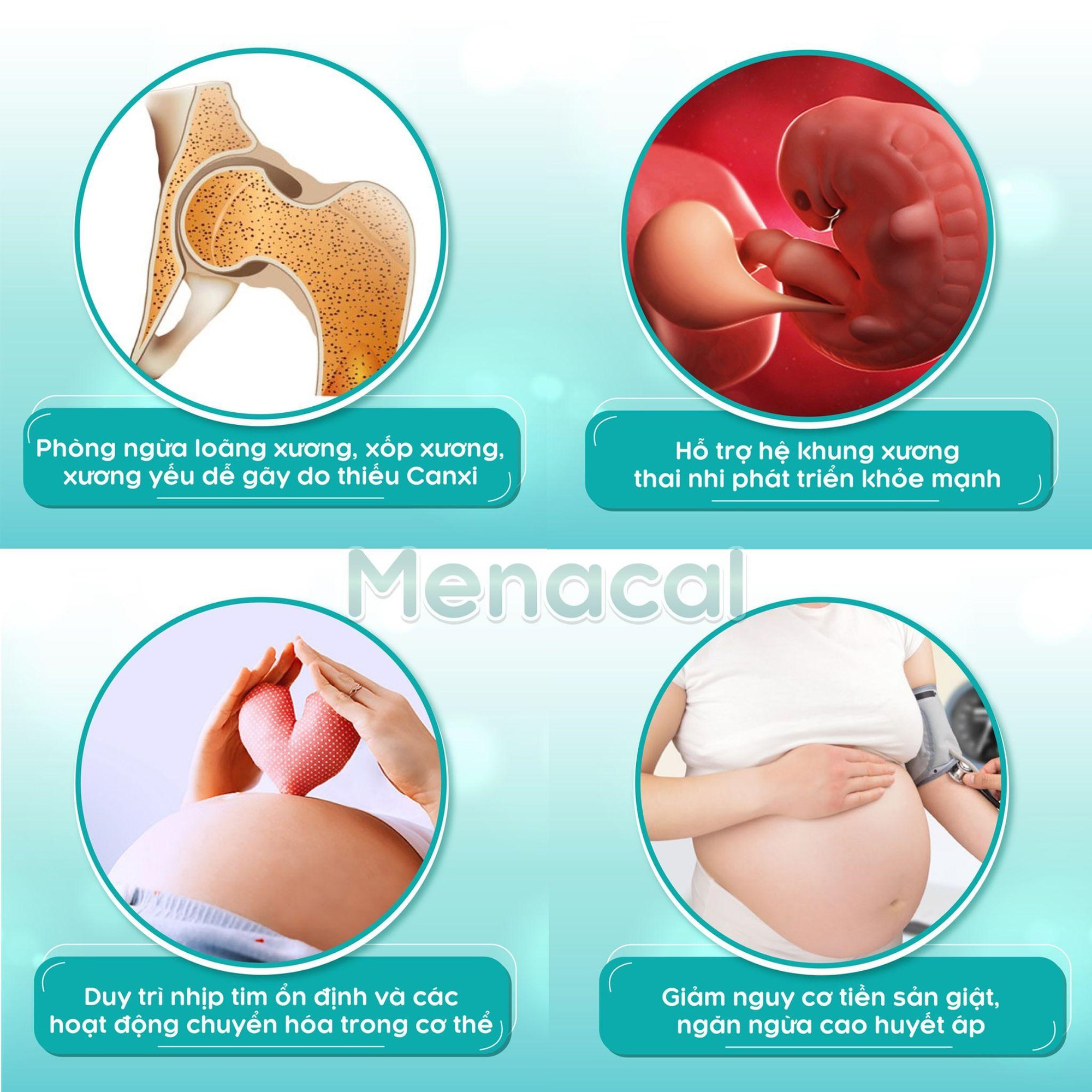 Bổ sung canxi cho bà bầu: Đúng cách - Đủ hàm lượng | TRUNG TÂM Y TẾ KHU VỰC CHỢ LỚN