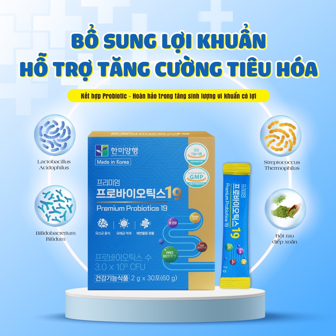 Thương hiệu men vi sinh đến từ Hàn Quốc