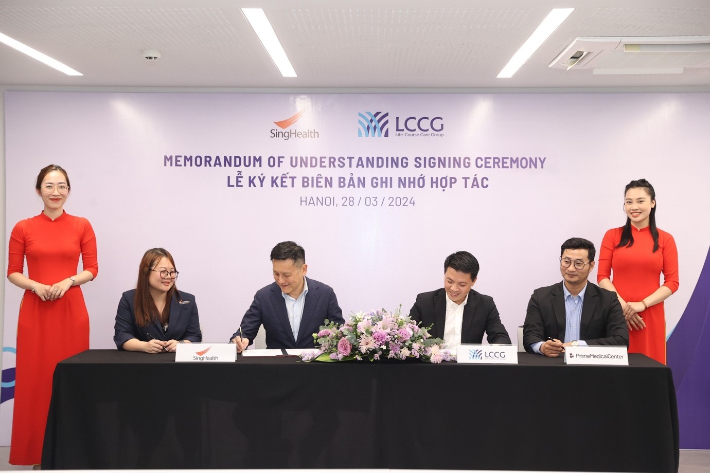 Tập đoàn Y tế SingHealth và Công ty Cổ phần Life-Course Care Group ký ...