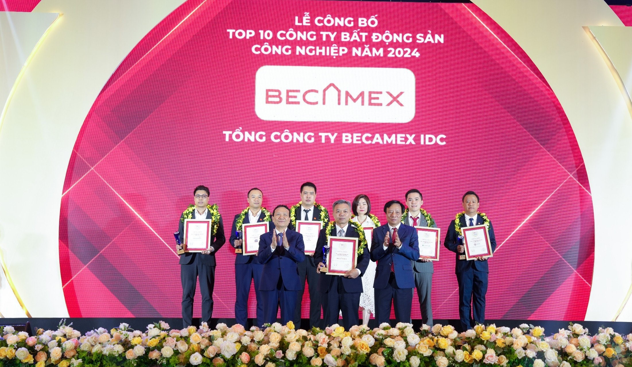 Tổng công ty Becamex IDC lần thứ 4 liên tiếp đạt danh hiệu công ty bất ...