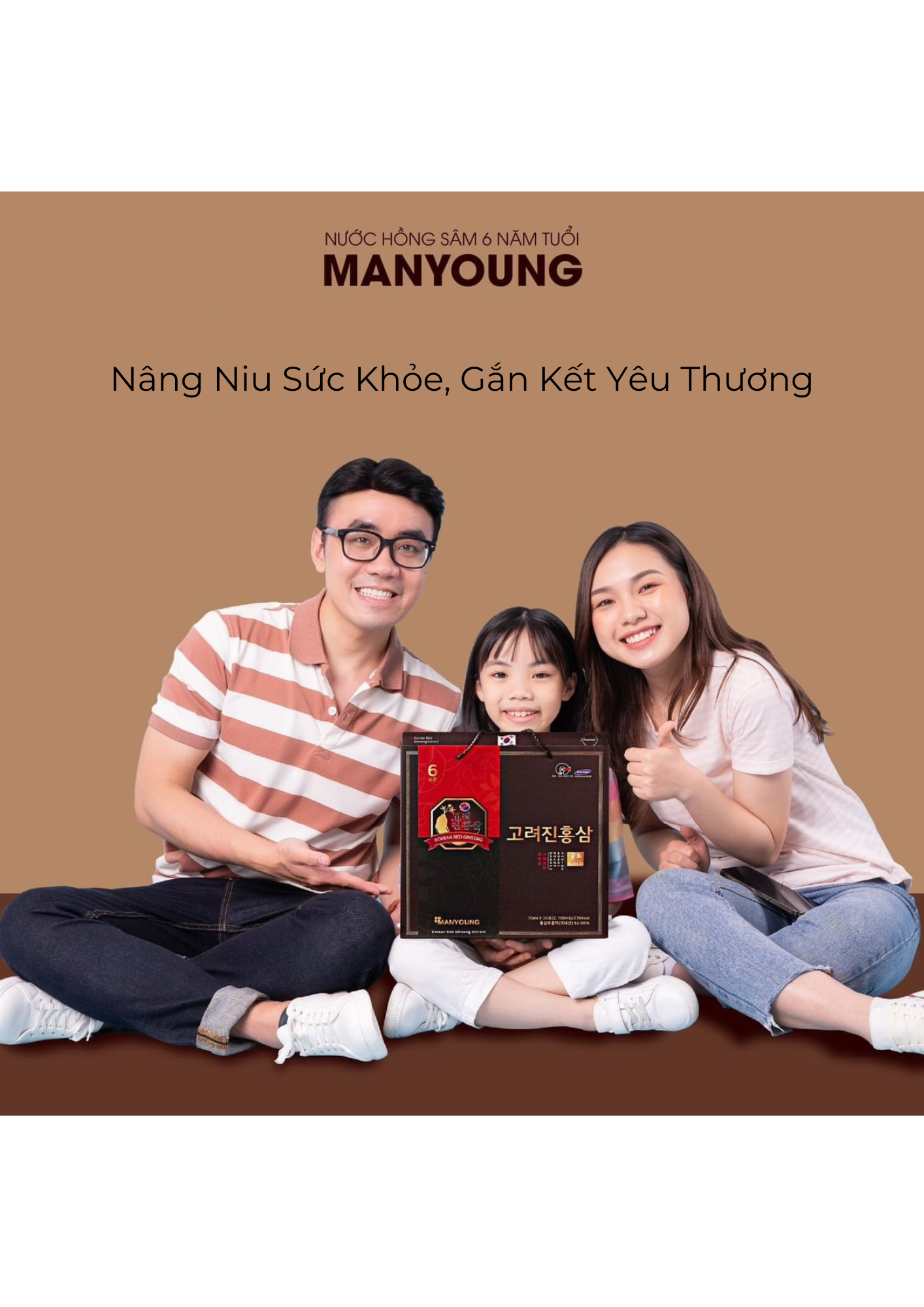 Nước hồng sâm cao cấp Man Young - món quà sức khỏe cho cả gia đình