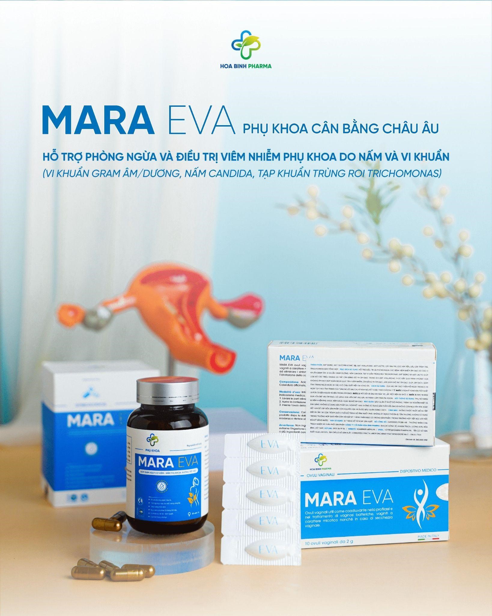 MARA EVA ứng dụng công nghệ châu Âu trong phòng ngừa và điều trị viêm ...