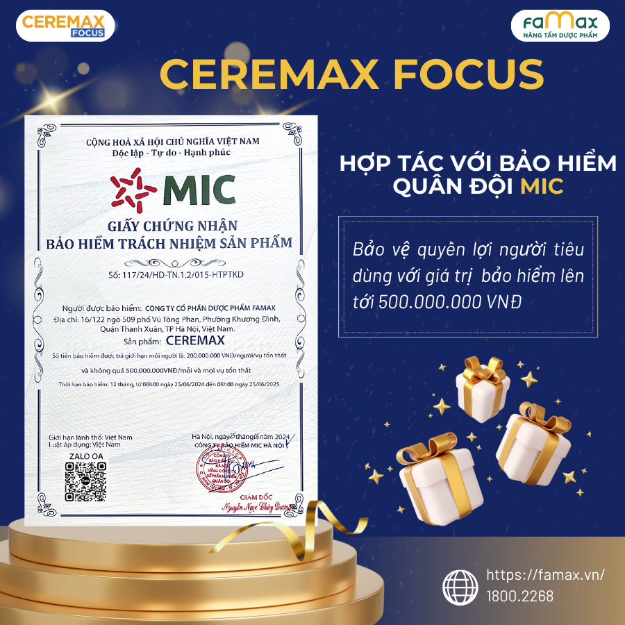 Công nghệ mới Phytosome - Bước tiến mới hỗ trợ sức khỏe trí não