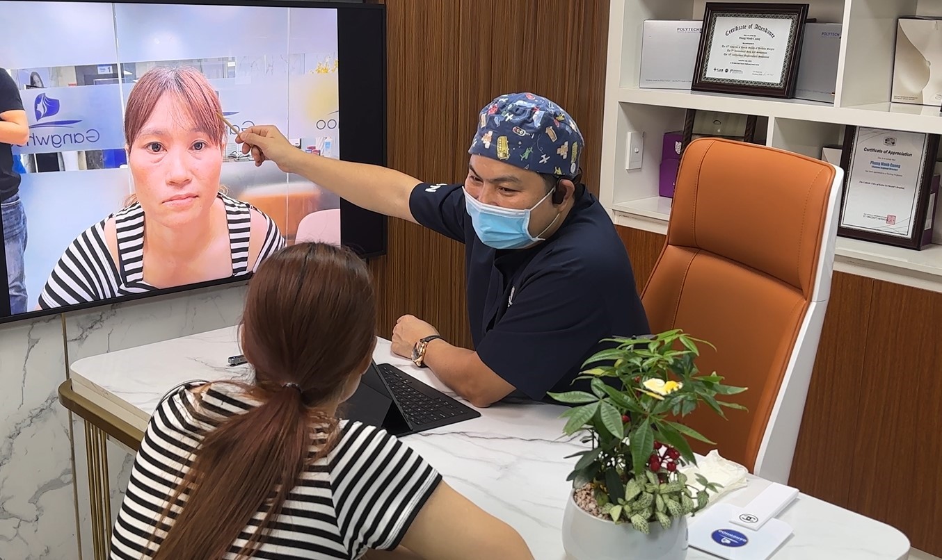 Ấn tượng bài báo cáo về điều trị liệt mặt của BS Phùng Mạnh Cường tại Hội nghị CSAPS MSAPS