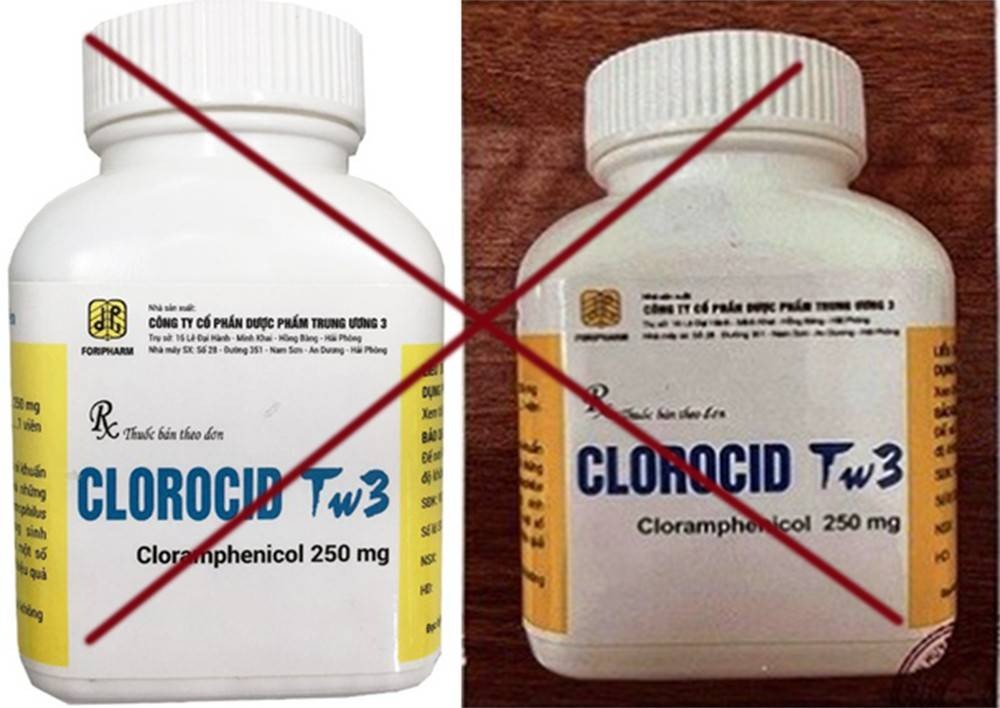 Ministry of Health warns about fake Clorocid TW3 medicine