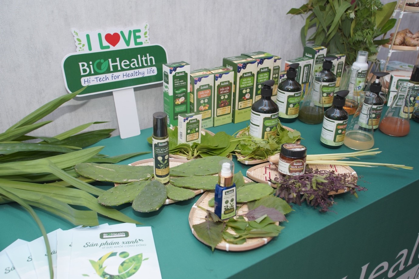 BioHealth: Chuyển đổi xanh từ dược liệu hữu cơ thiên nhiên
