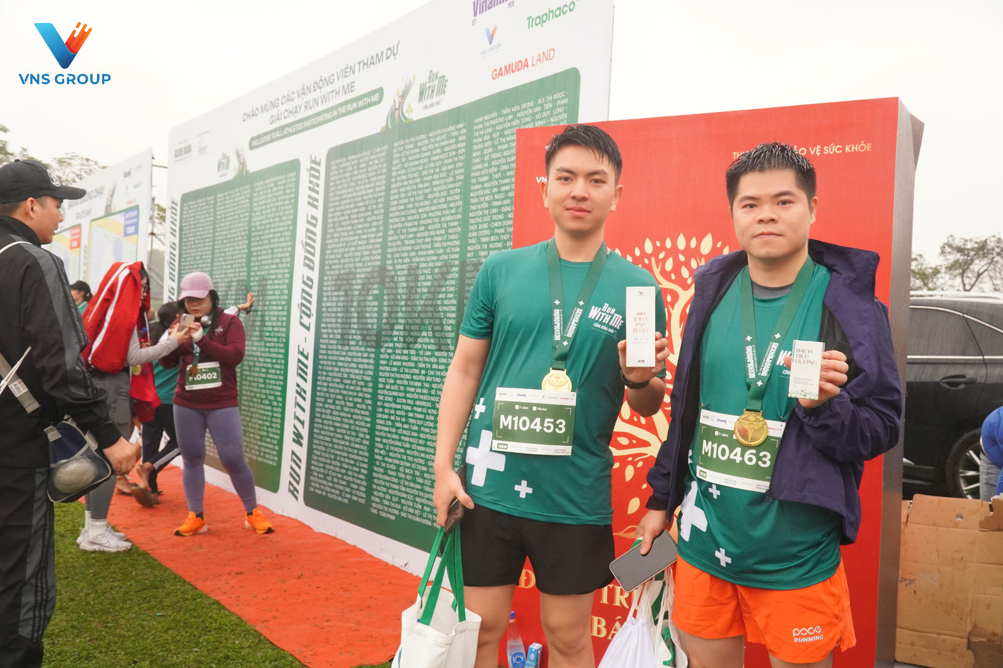 VNS Group – Thương hiệu vì sức khỏe tài trợ vàng cho sự kiện Run with Me, lan tỏa phong cách ...