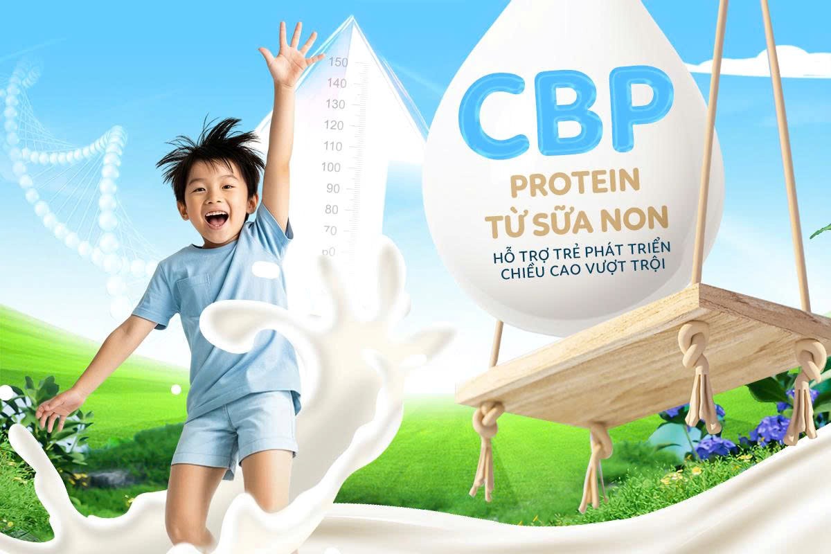 Giải mã CBP - Trợ thủ hỗ trợ phát triển chiều cao cho trẻ nhỏ