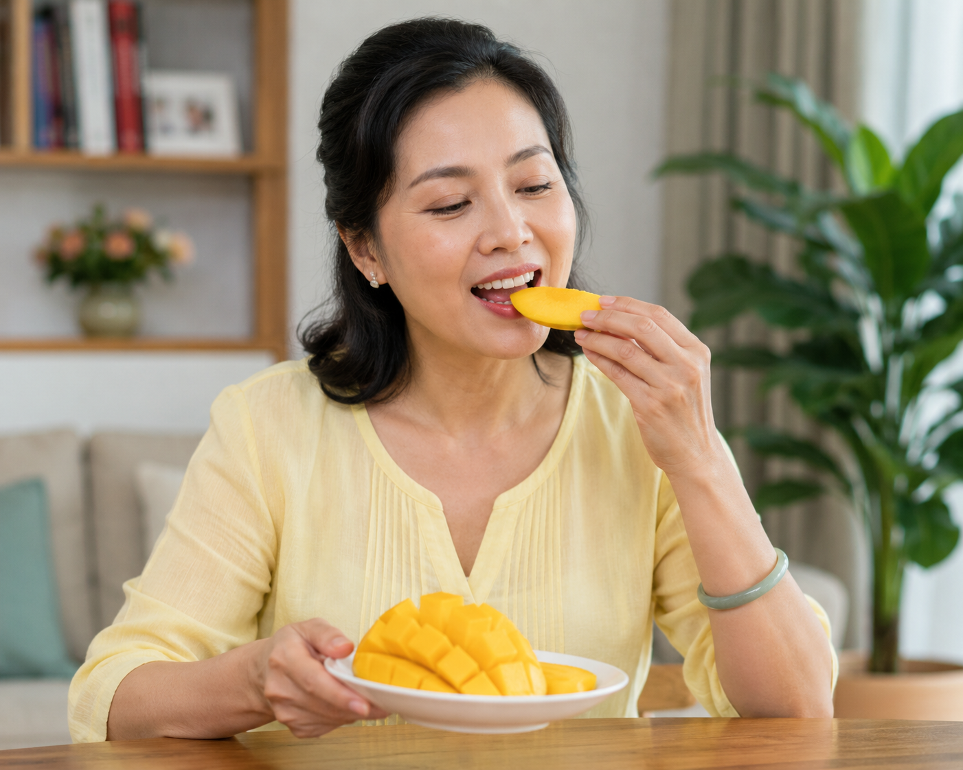 How to eat mangoes to get radiant skin and healthy eyes in the summer.
