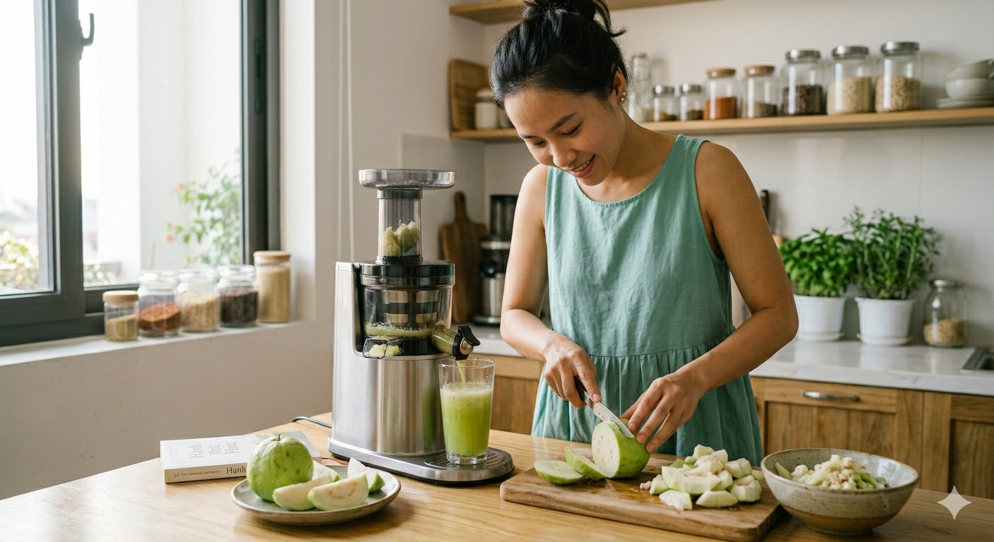 8 tác dụng khi uống nước ép ổi mỗi sáng vào mùa hè
