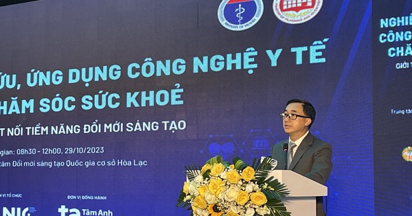 Thứ trưởng Trần Văn Thuấn: Đổi mới y tế sẽ giải quyết nhu cầu ngày càng cao của chăm sóc sức khoẻ