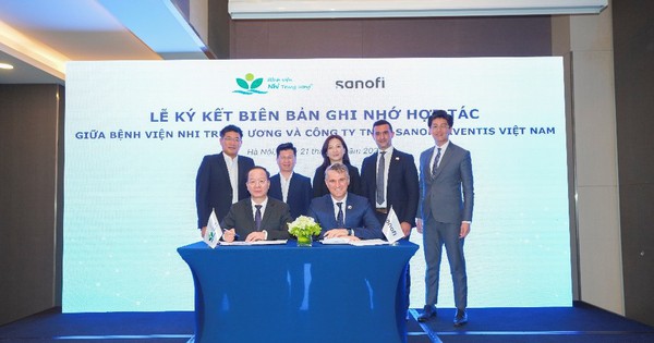 Sanofi tăng cường hợp tác chăm sóc sức khỏe trẻ em