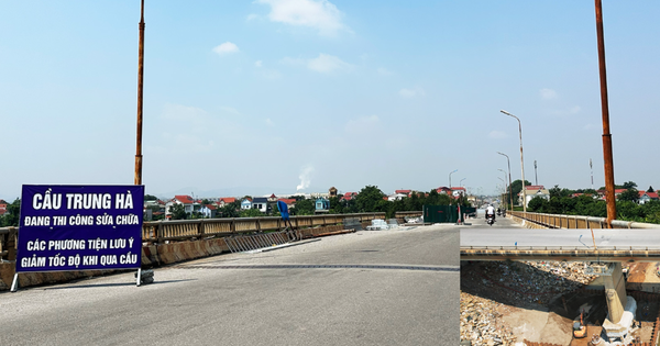 Hà Nội điều chỉnh giao thông cầu Trung Hà để đảm bảo an toàn cho người dân