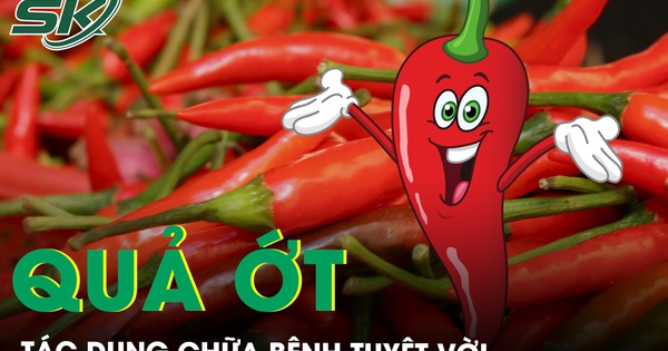 Tác dụng chữa bệnh của quả ớt