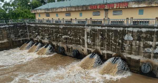 Cần đảm bảo an toàn chống lũ của đê khi vận hành trạm bơm