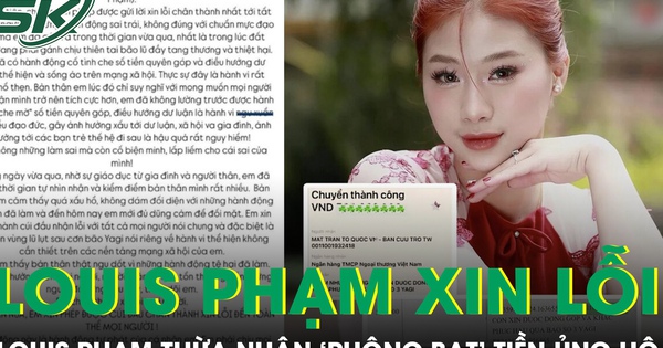 Louis Phạm thừa nhận ‘phông bạt’ tiền ủng hộ, mong được tha thứ và 'vô ...