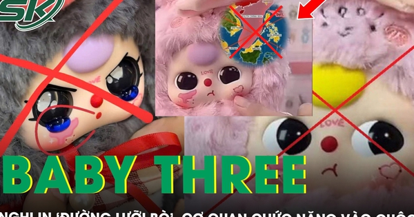 ‘Bé ba’ Baby Three nghi in hình ‘đường lưỡi bò’: Cơ quan quản lý thị ...