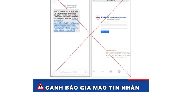 EVN cảnh báo thủ đoạn lừa đảo mới bằng tin nhắn OTP giả mạo năm 2026